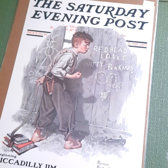 Norman Rockwell | Art | Bundle 42 Norman Rockwell Print Piccadilly Jim ...